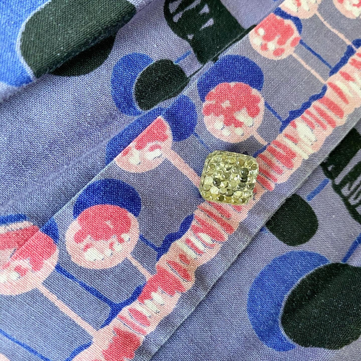 Pretty Purple Pink Pom Pom Novelty Print Dress - Etsy Sweden