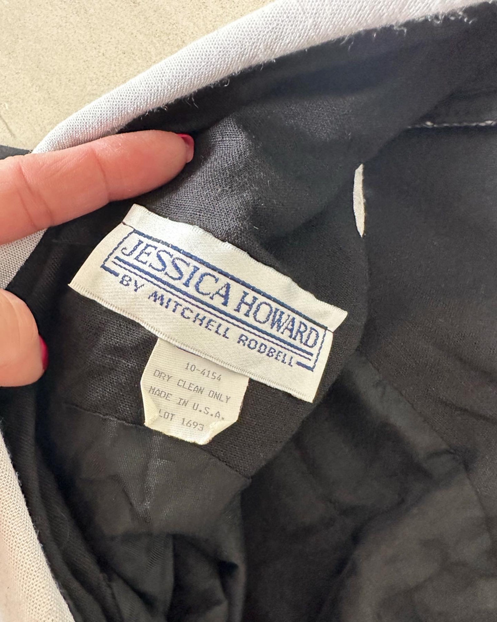 Timeless Black and White Scalloped Bib Neckline Dress - Etsy