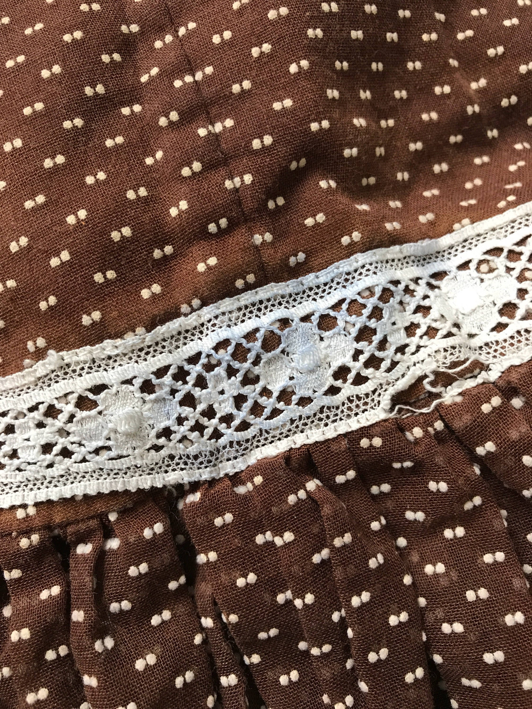 Vintage Jonathan Logan Pretty Woman Brown Polka Dot Dress - Etsy