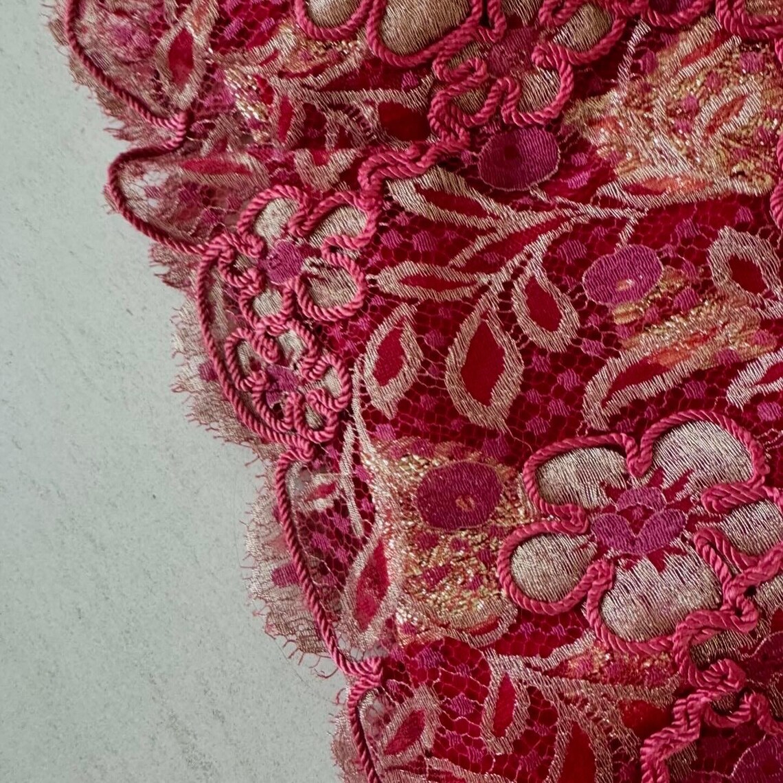Gorgeous Lace Victor Costa Bustier Dress - Etsy