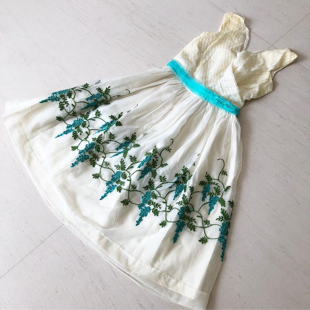 Pretty Green Grape Dress - Etsy