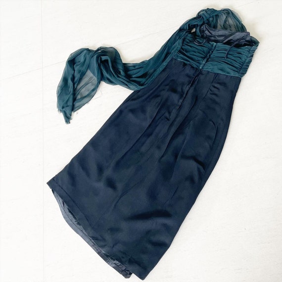 Sexy Grecian One Shoulder Wiggle Dress Gem