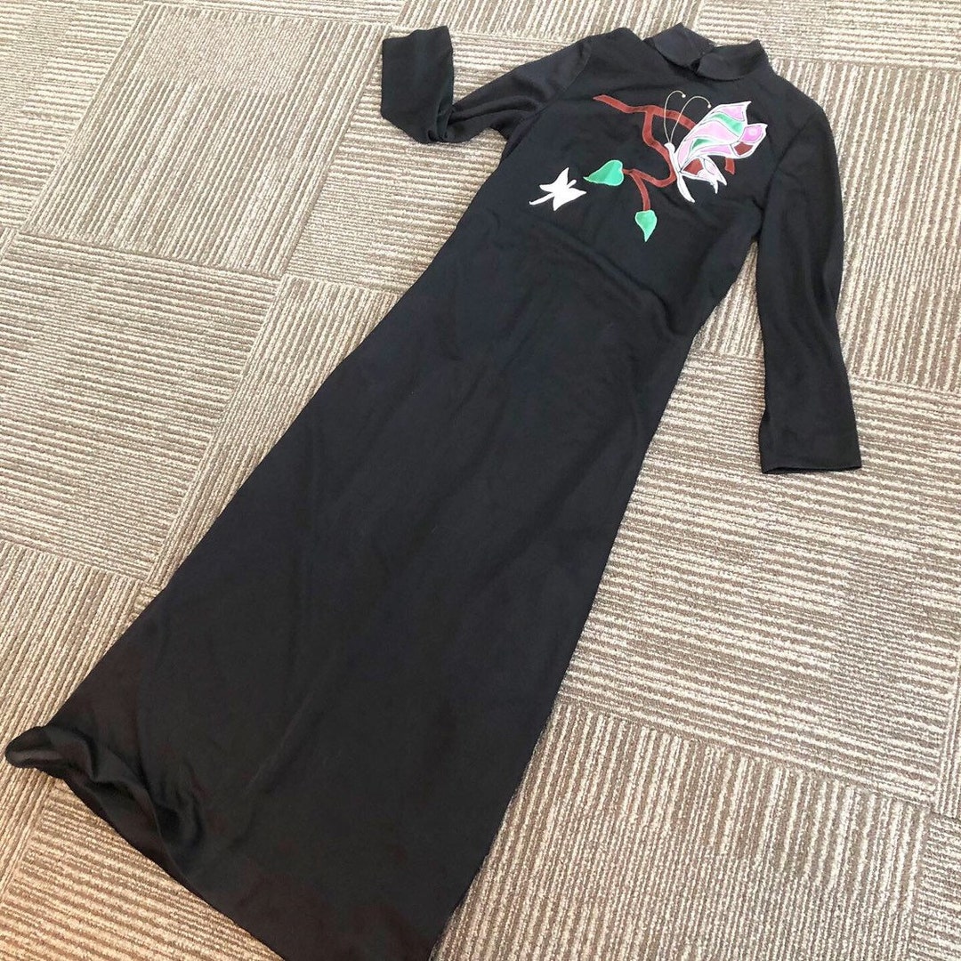 Victor Costa Vietnamese Style Ao Dai Dress - Etsy