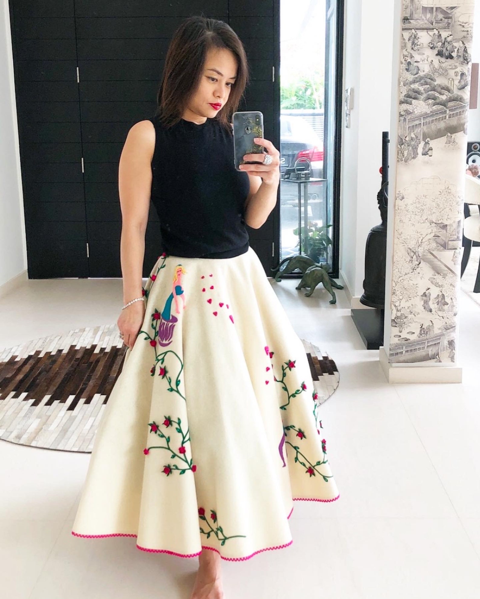 Rare Juli Lynne Charlot Romeo and Juliet Skirt - Etsy