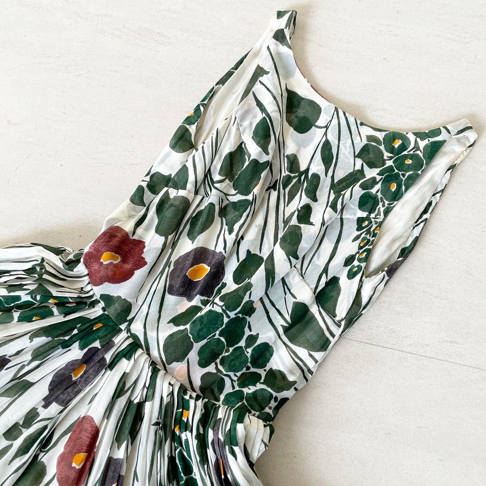 Pretty Poppy Flower Sundress With Incredible Full Circle Skirt - Etsy