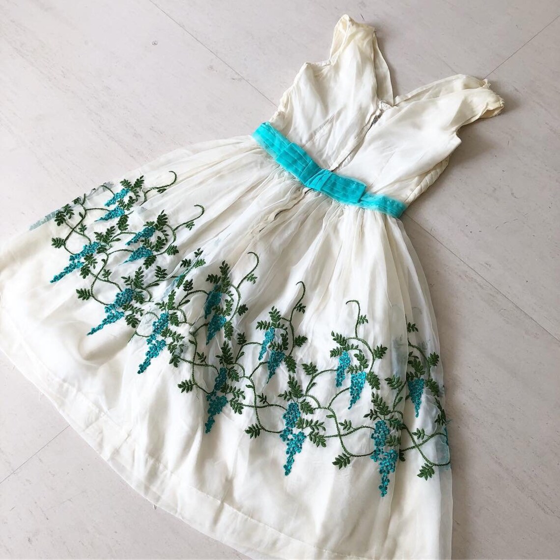 Pretty Green Grape Dress - Etsy