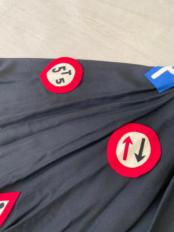 Super Cool Traffic Sign Skirt - Gem