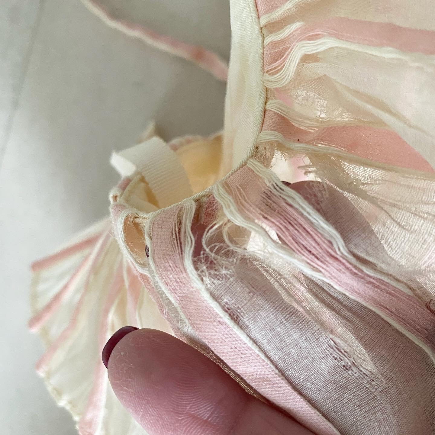 Pretty Pink Ribbon Striped Rappi Dress - Etsy