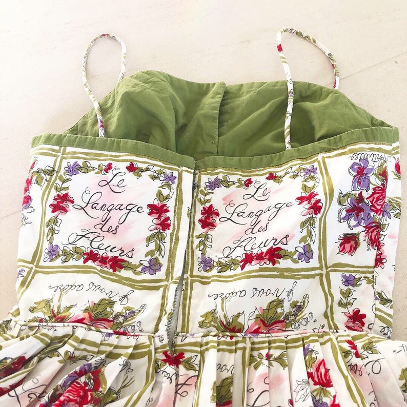 Gorgeous Language of Flowers Sundress - Etsy