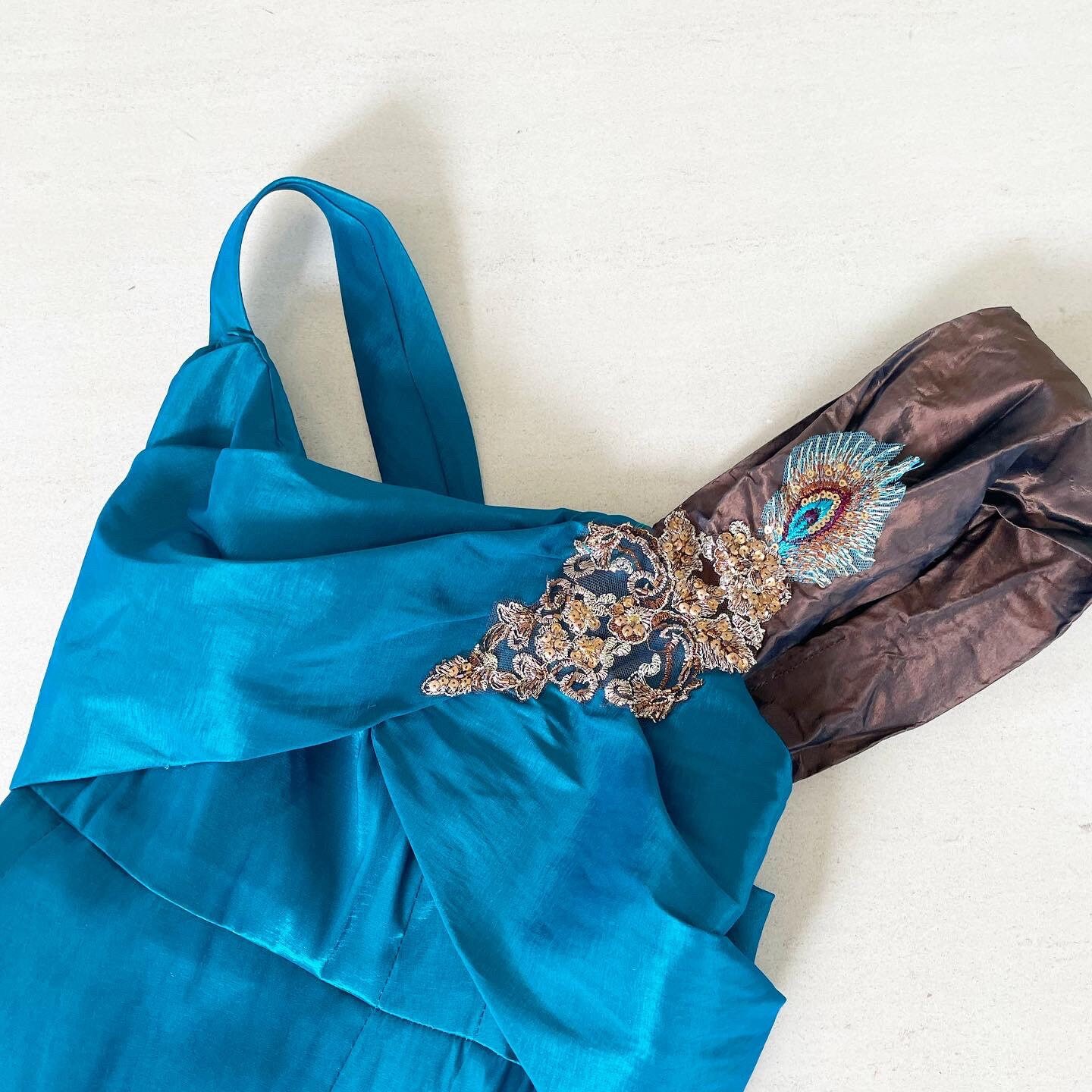 Glorious Peacock Mermaid Gown - Etsy