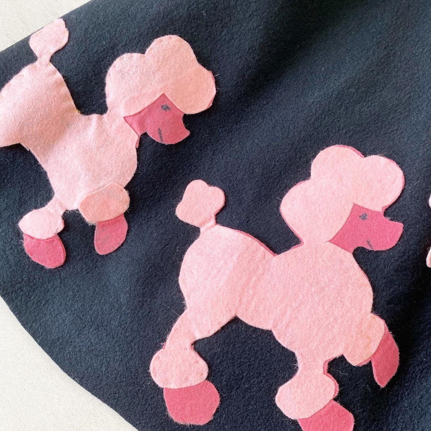 Cute 50s Poodles Full Circle Skirt - Etsy