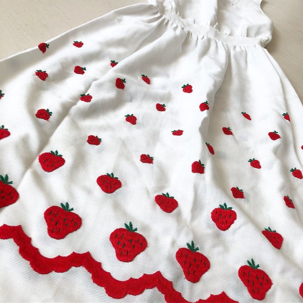 Strawberry Dress - Etsy