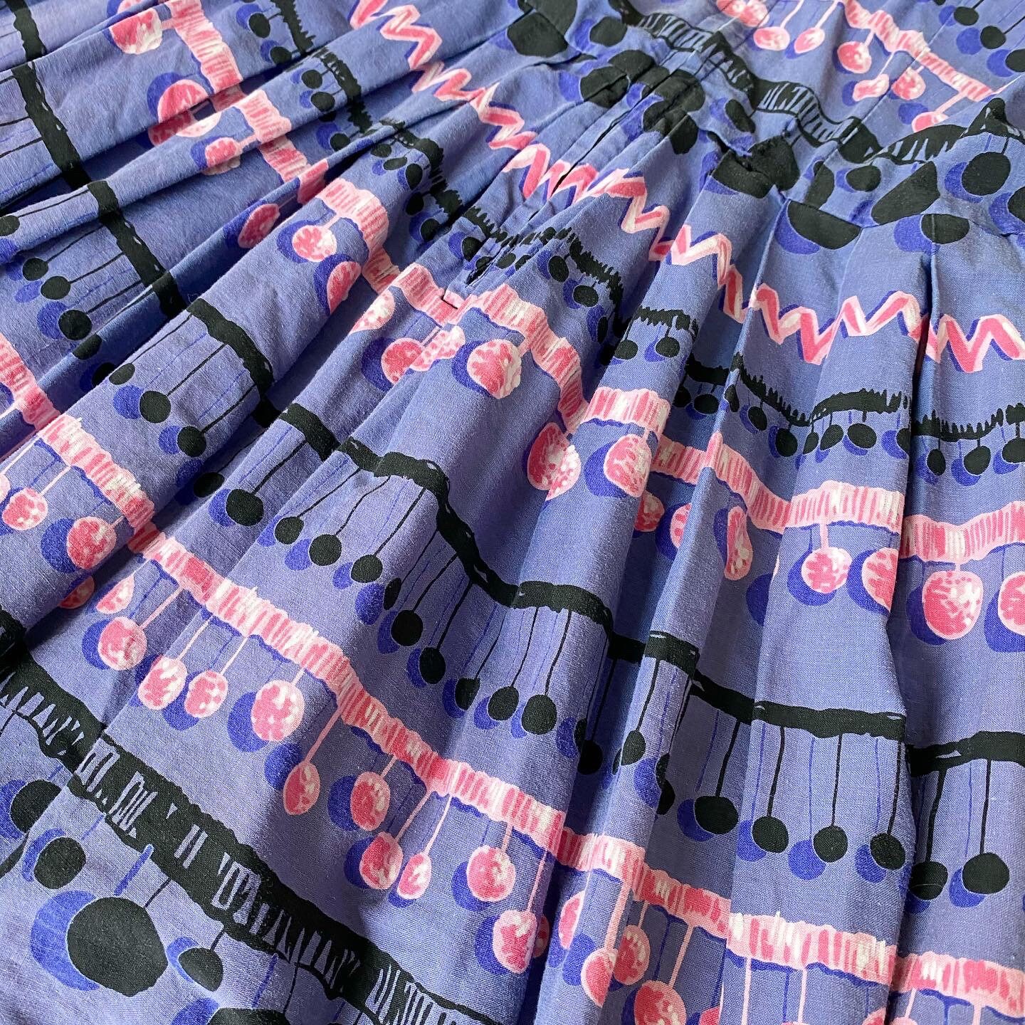 Pretty Purple Pink Pom Pom Novelty Print Dress - Etsy Sweden