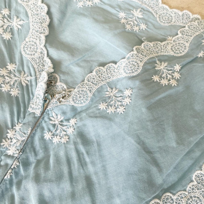 Pretty Baby Blue Lace Sundress - Etsy