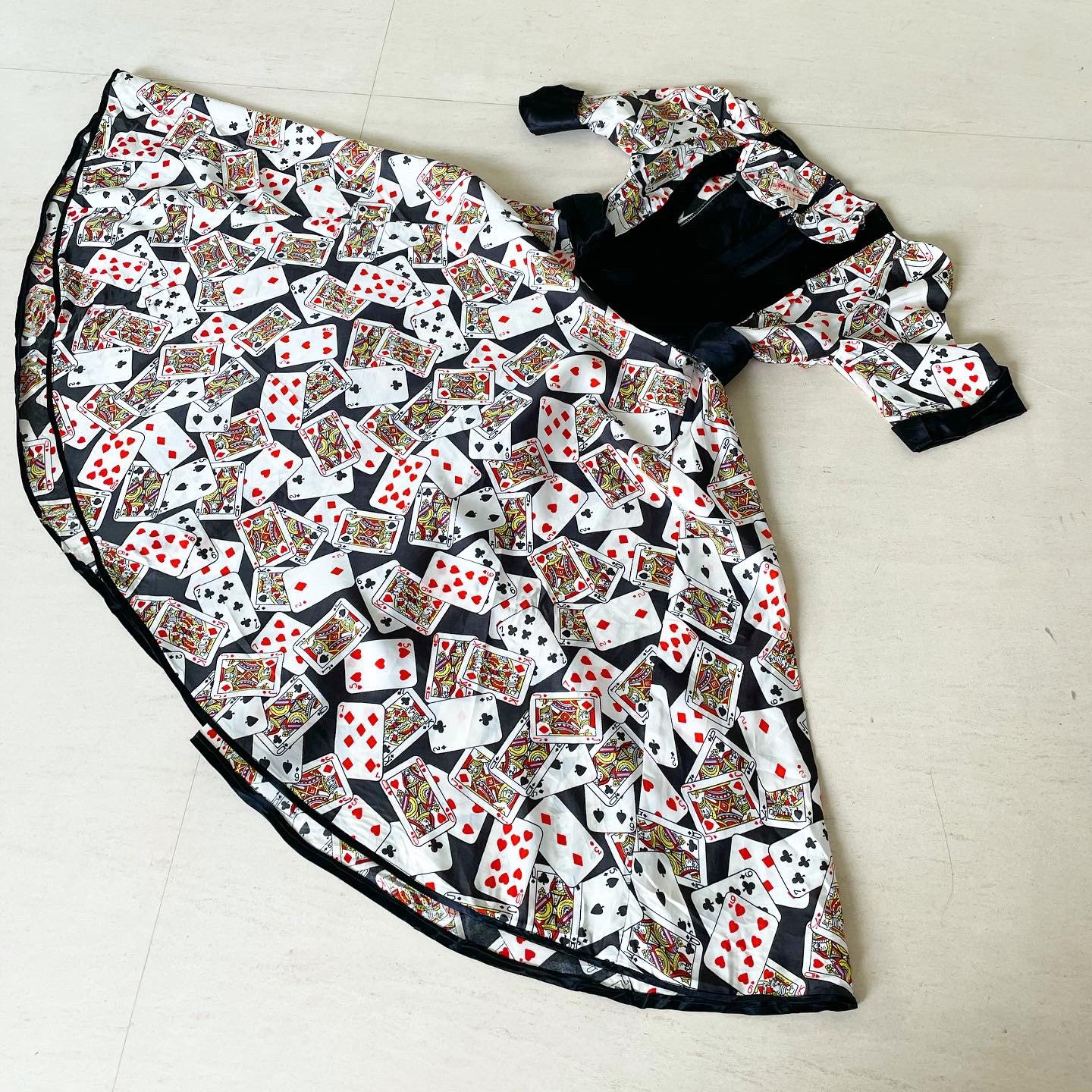 Dress Made Out Of Playing Cards