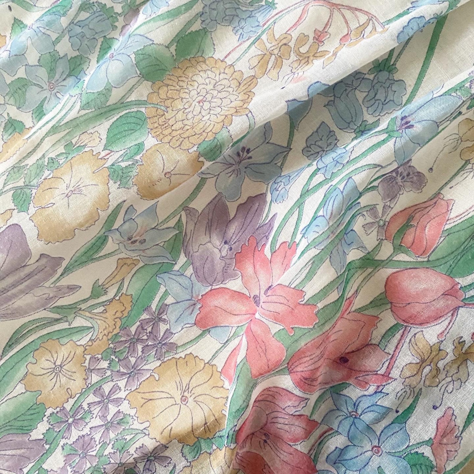 Ethereal 70s Faerie Princess Floral Sundress - Etsy