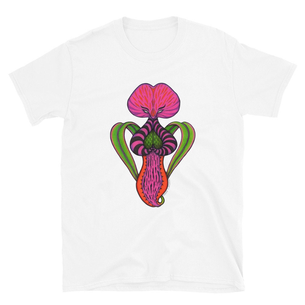 Carnivorous Plant Tee, Nepenthes T-shirt, Pitcher Plants Shirt, Alien ...