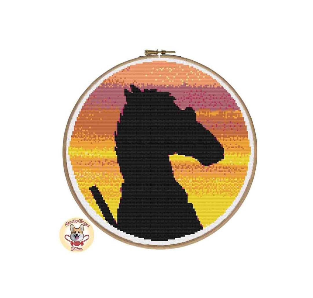 Bojack Horseman Sunset PDF Cross Stitch Pattern - Etsy