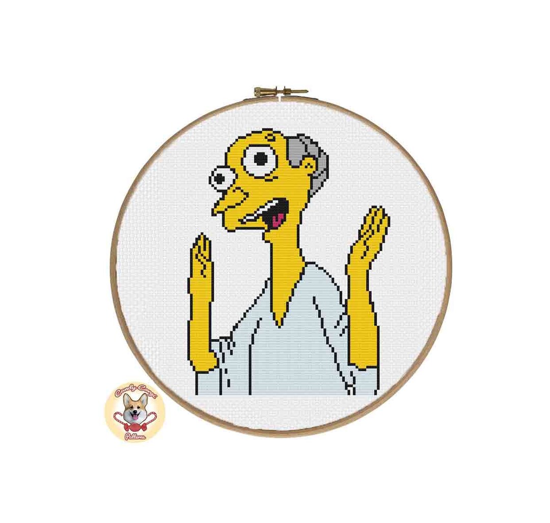 I Bring You Love - the Simpsons PDF Cross Stitch Pattern - Etsy