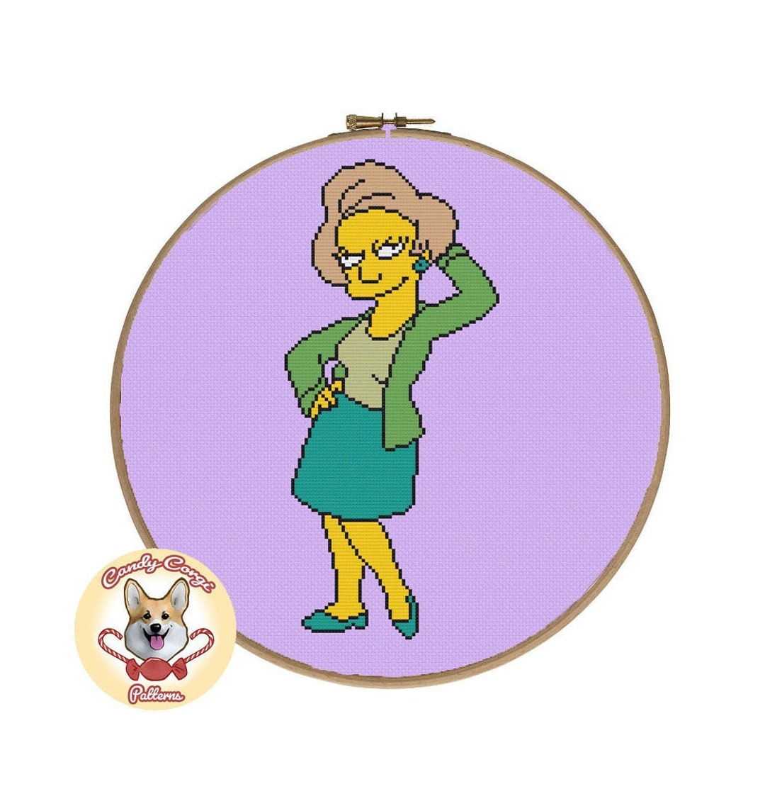 Edna Krabappel Marcia Wallace, Voice Of Simpsons Character Edna
