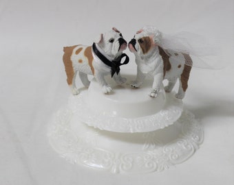 Bulldog cake topper | Etsy