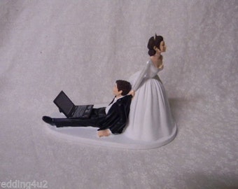 Laptop cake topper | Etsy