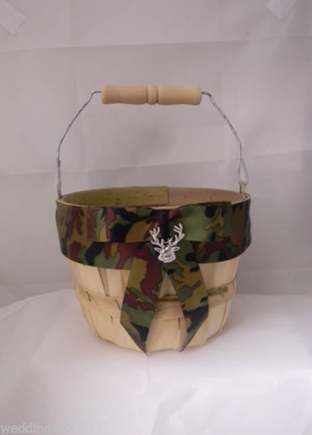 Wedding Reception Ceremony Party Camo Deer Hunting Hunter Flower Girl ...