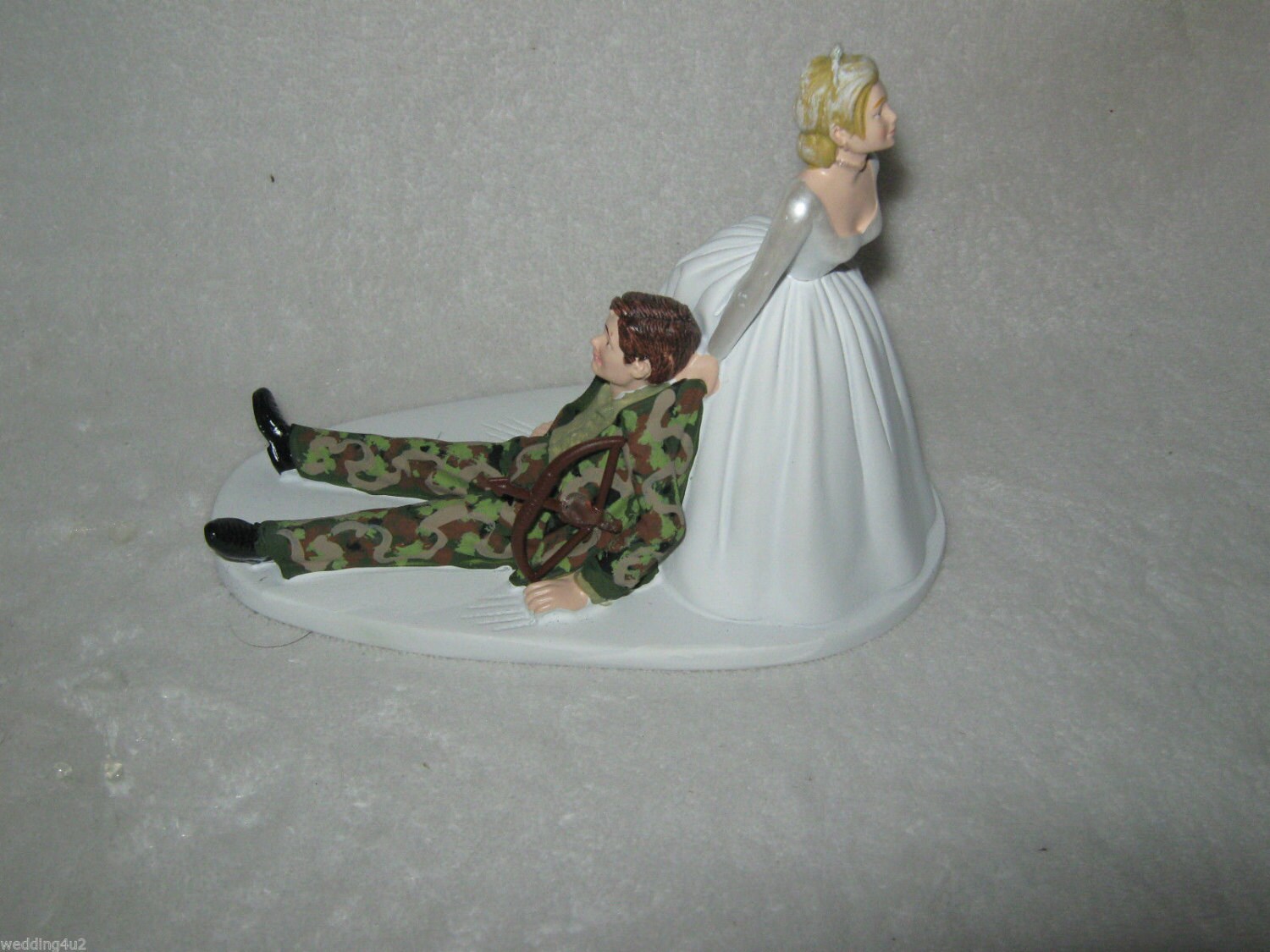 Redneck Hunting Wedding Cake Toppers