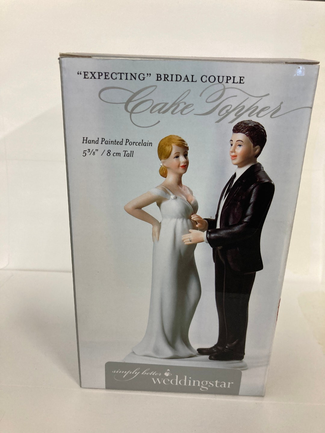 Pregnant Bride Wedding Cake Topper Brand New - Etsy