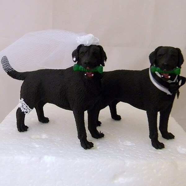 Black Lab Topper - Etsy