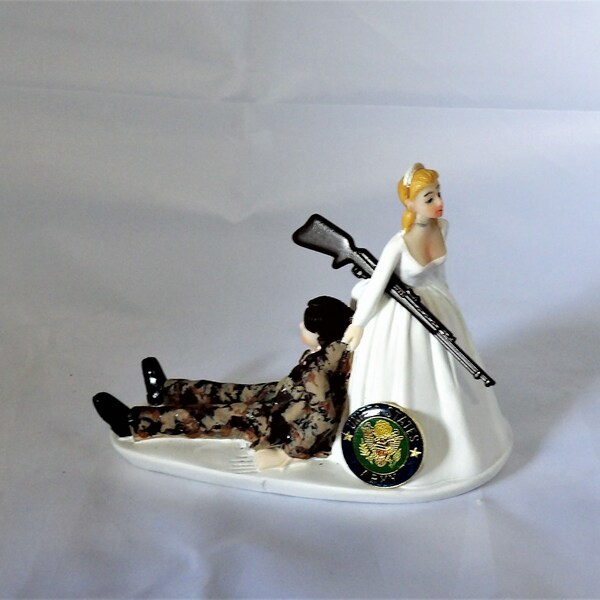 Army Cake Topper - Etsy
