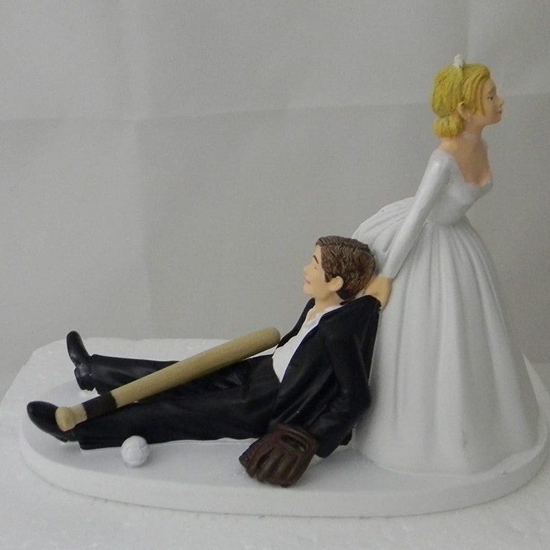 Baseball Wedding Topper - Etsy