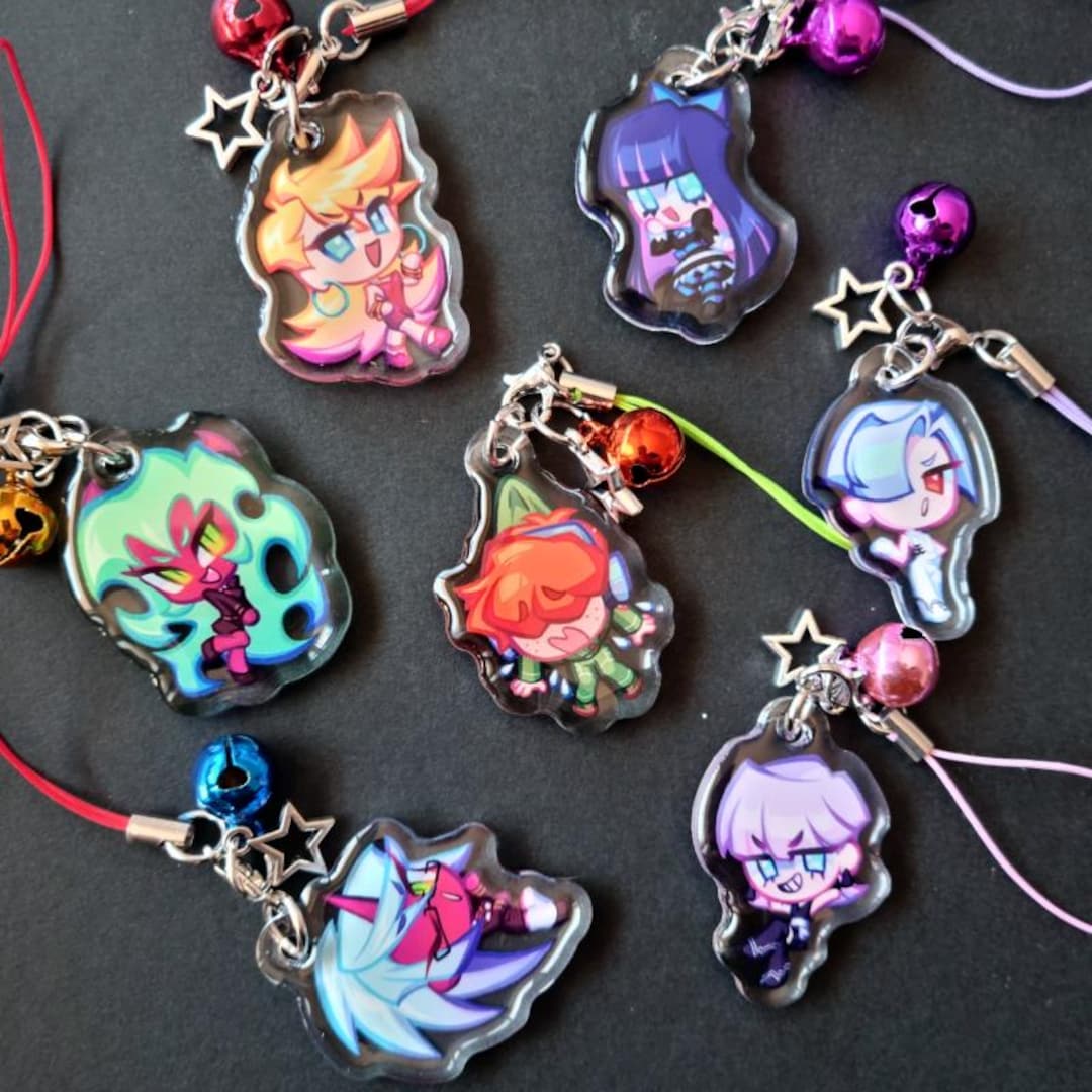 Panty and Stocking Fan Made Phone Charms | Panty Stocking Scanty ...