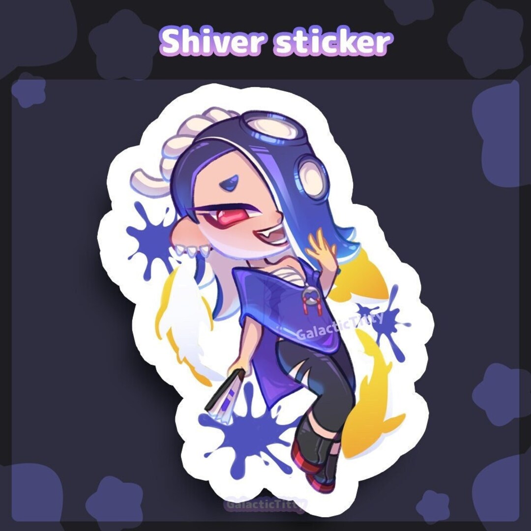 Shiver Chibi Sticker Splatoon 3 - Etsy