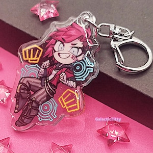 LAST CHANCE - Arcane Acrylic Keychains - League of Legends / Arcane ...