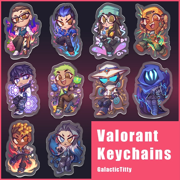 Gekko Valorant Keychain - Etsy