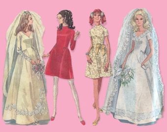 Wedding Dress 1969 - Etsy