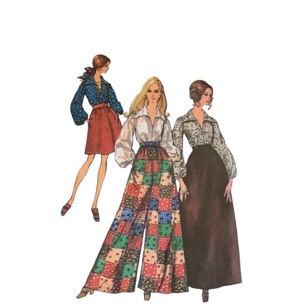 Skirt Blouse Pattern - Etsy