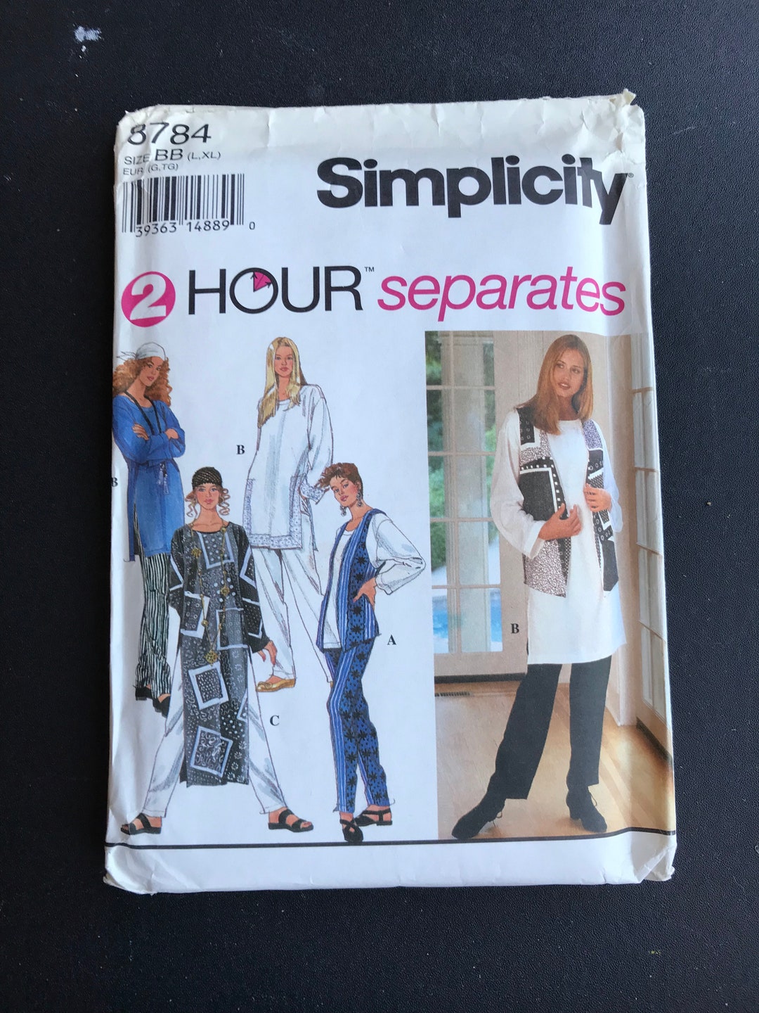 Simplicity 8784 Sewing Pattern FF UNCUT Misses Loose-fit - Etsy