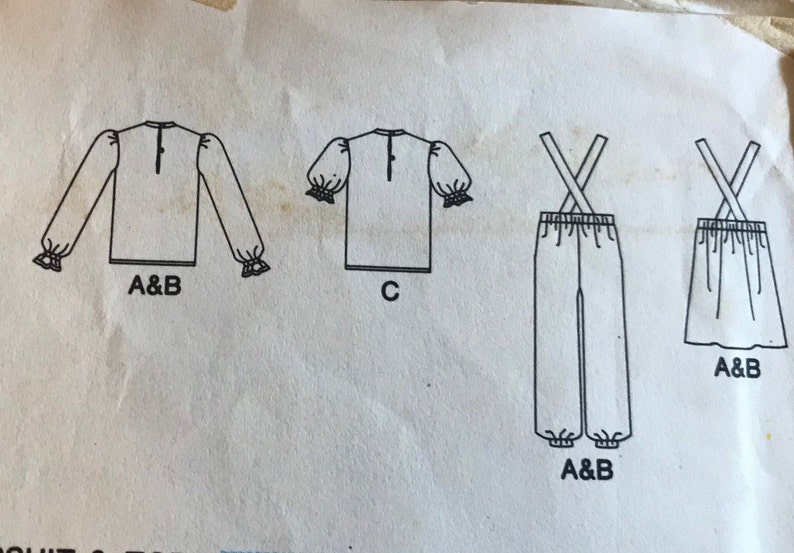 Butterick 3721 Sewing Pattern Ruth Scharf Children's - Etsy