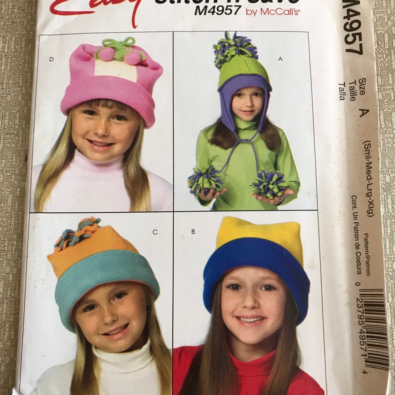 Fleece Hat Pattern - Etsy