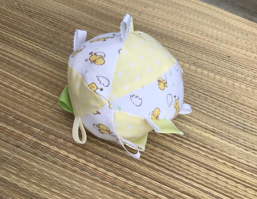 Little Chicks Gender Neutral Tag Ball Rattle Toy Baby's - Etsy