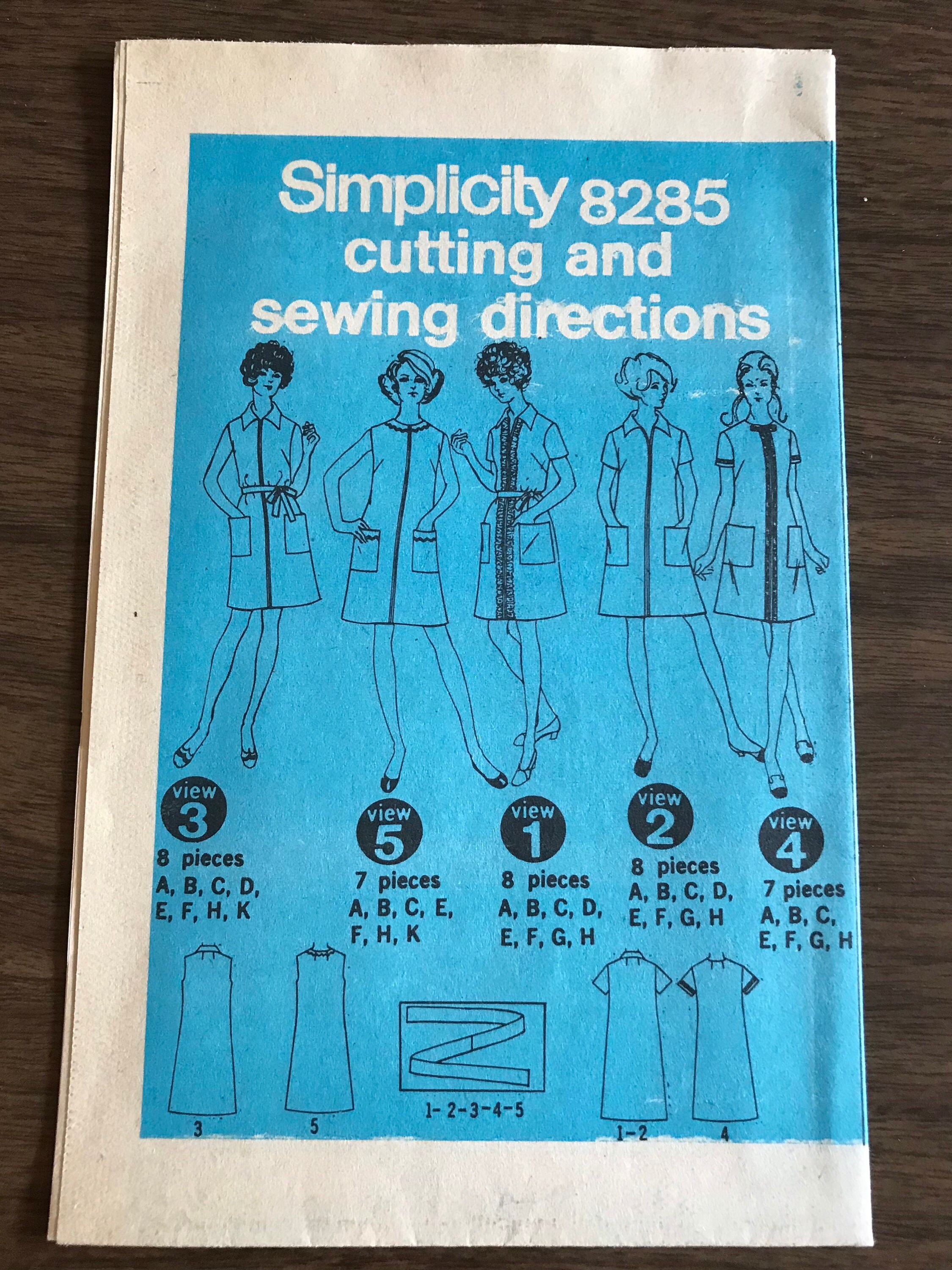 Simplicity 8285 Sewing Pattern UNCUT FF Size 12 Misses Dress | Etsy