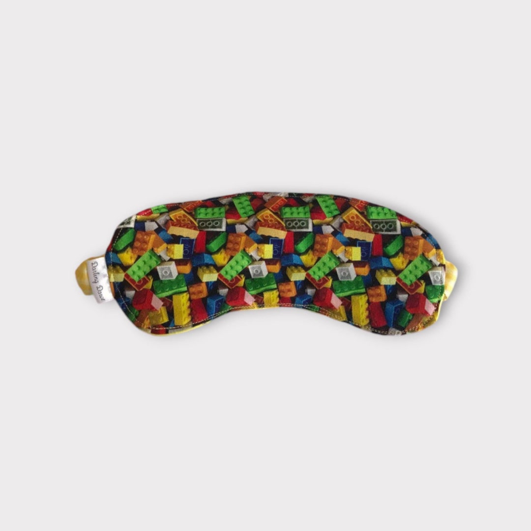 Building Blocks Sleep Mask, Kids Eye Mask, Stocking Stuffer, Kids ...