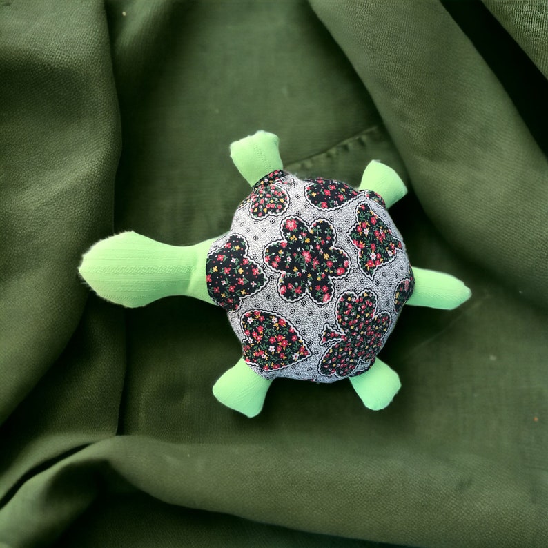 Memory Turtle Plush Made From Loved One's Clothing - Keepsake Stuffed ...