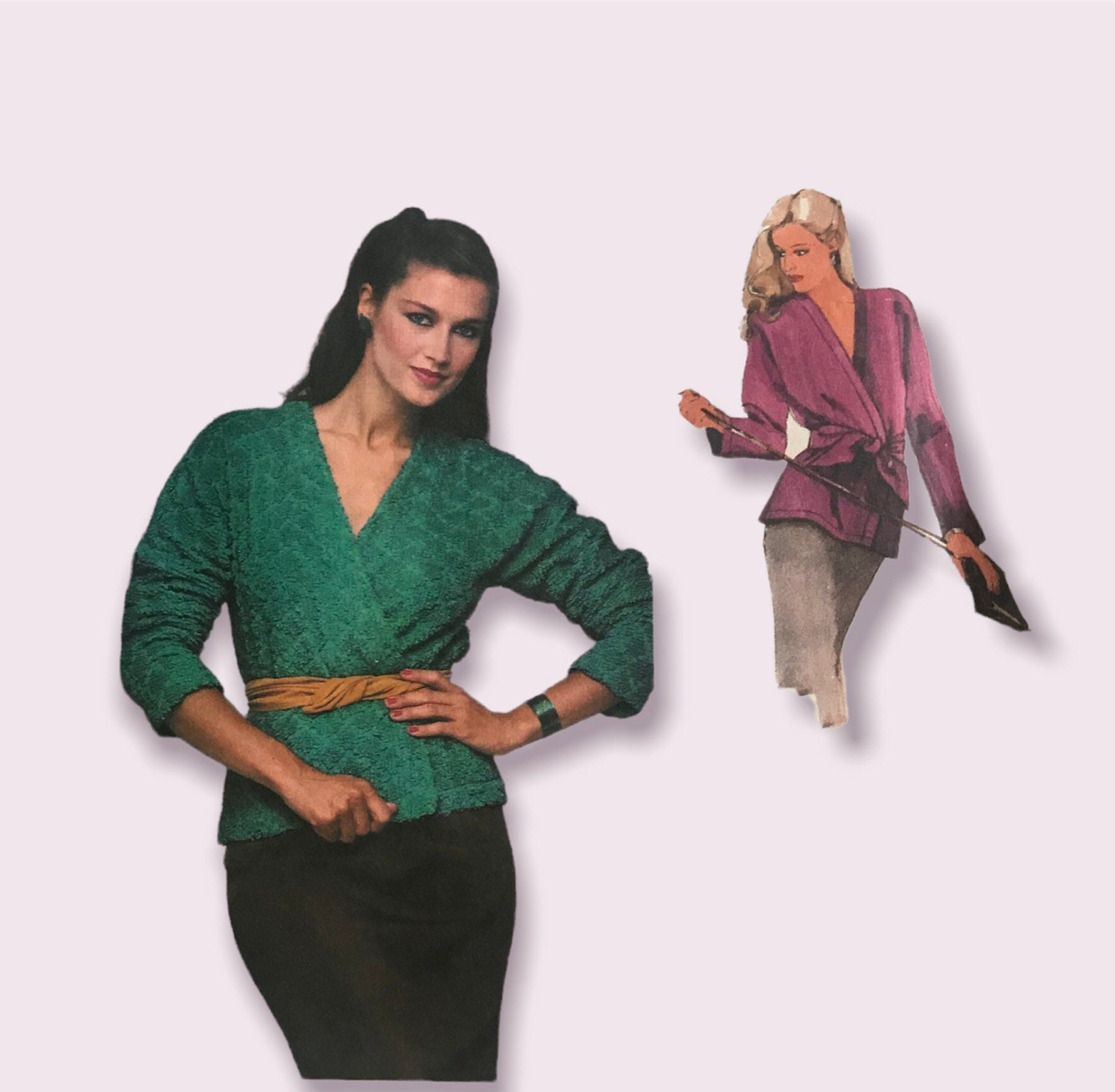 Simplicity 9259 Sewing Pattern UNCUT FF Misses Jiffy Unlined | Etsy