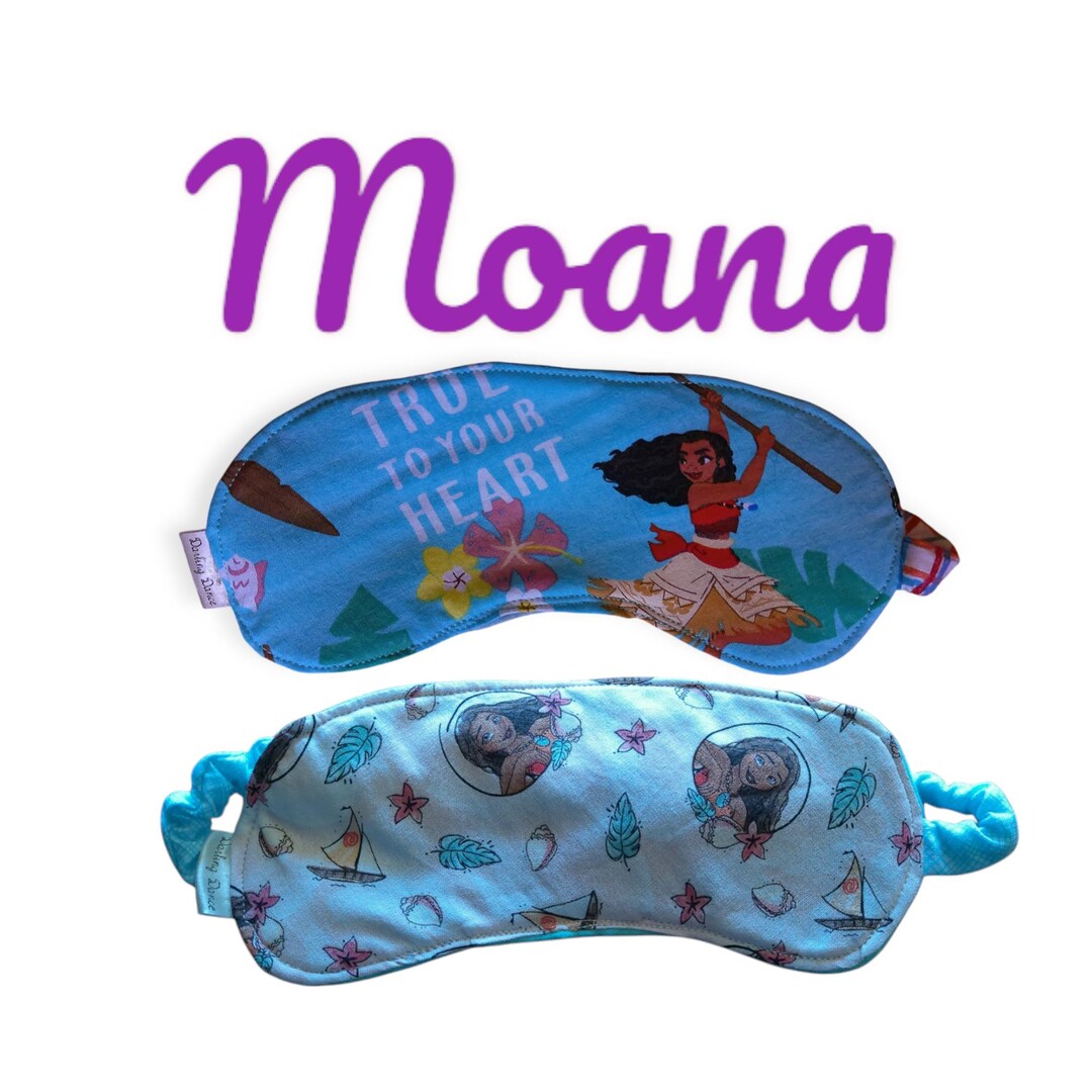 Moana Sleep Mask, Princess Sleepover Party Favor - Etsy