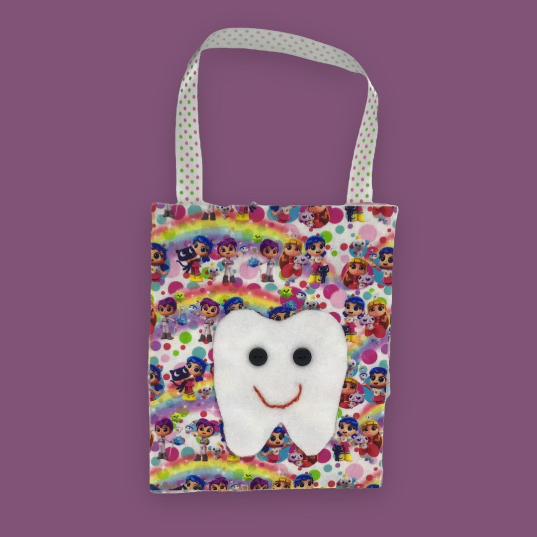 Rainbow Tooth Fairy Pillow Keepsake Door Hanger, Lost Tooth Keeper ...