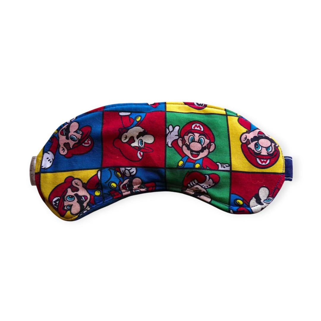 Mario Sleep Mask, Childrens Sleep Mask Eye Mask, Kids Sleep Mask, Boy ...