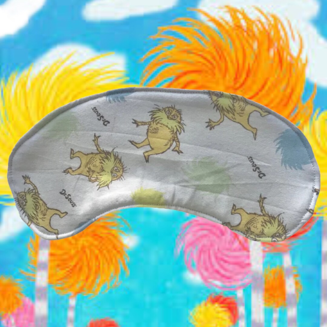 The Lorax Sleep Mask: Kids Travel Accessory, Sleepover Favor - Etsy